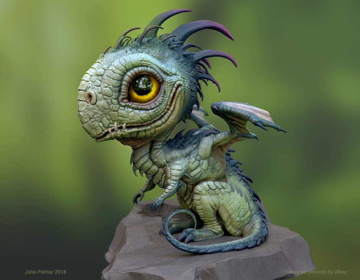 Sculpting Stylized Characters: Tips from Julia Pishtar